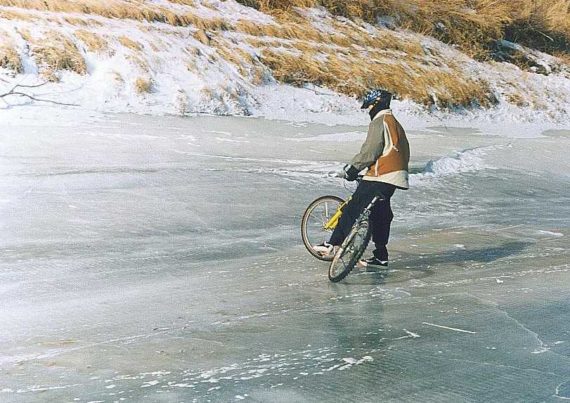 Cycling Stories Covered in Snow and Ice