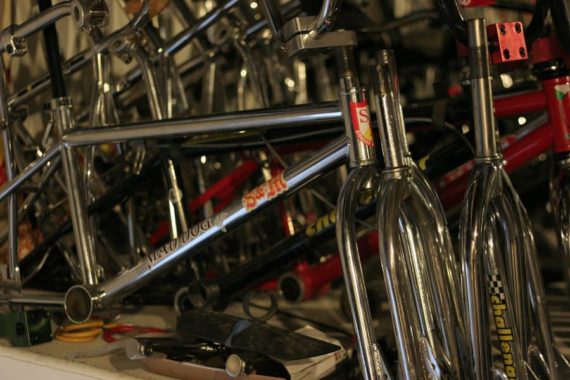 Gary Sansom From BMXmuseum.com Has 600 Bikes In His Basement