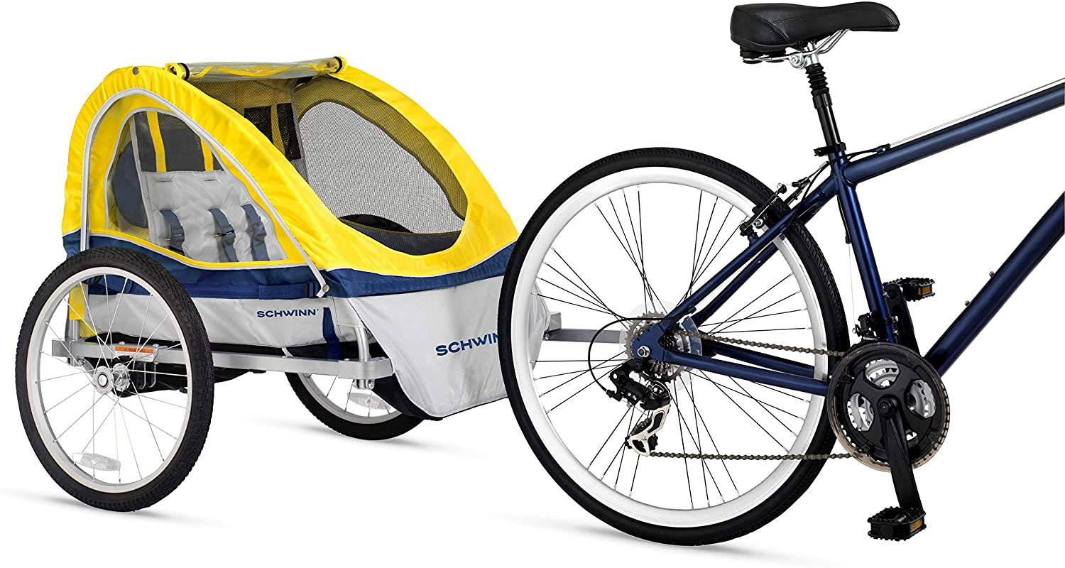 Schwinn Bike Trailers Review - Echo vs Trailblazer