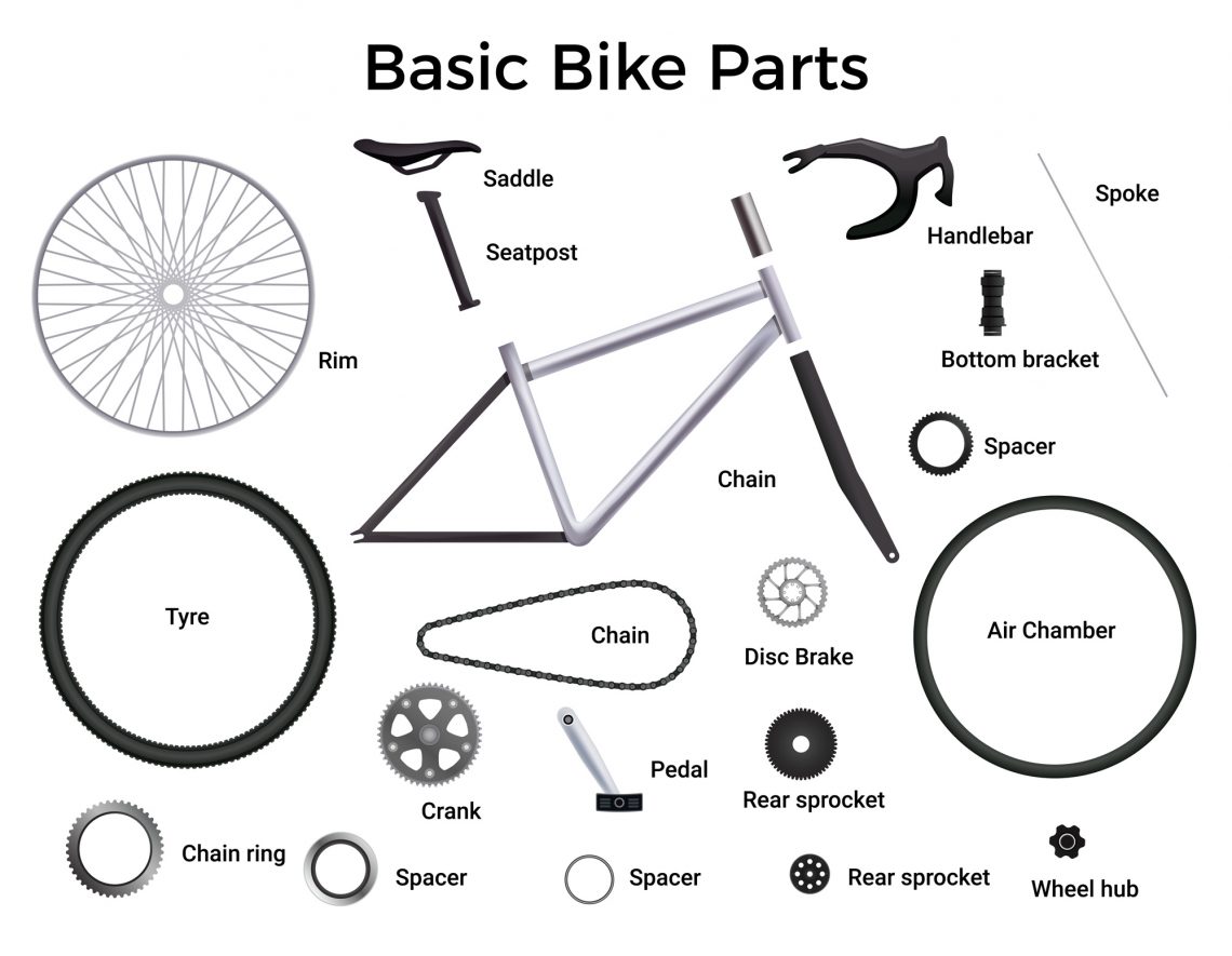 A Beginner's Guide To All Bike Parts: Bike Anatomy 101