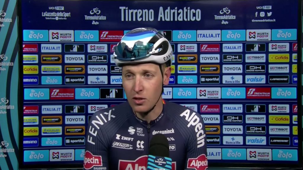 Tim Merlier Conquers The 2nd Stage Of Tirreno-Adriatico, Topples Over ...