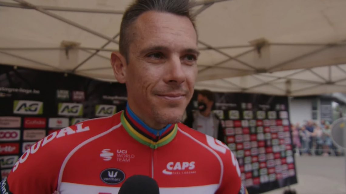 Philippe Gilbert Breaks Down In Tears With First Win Since 2019
